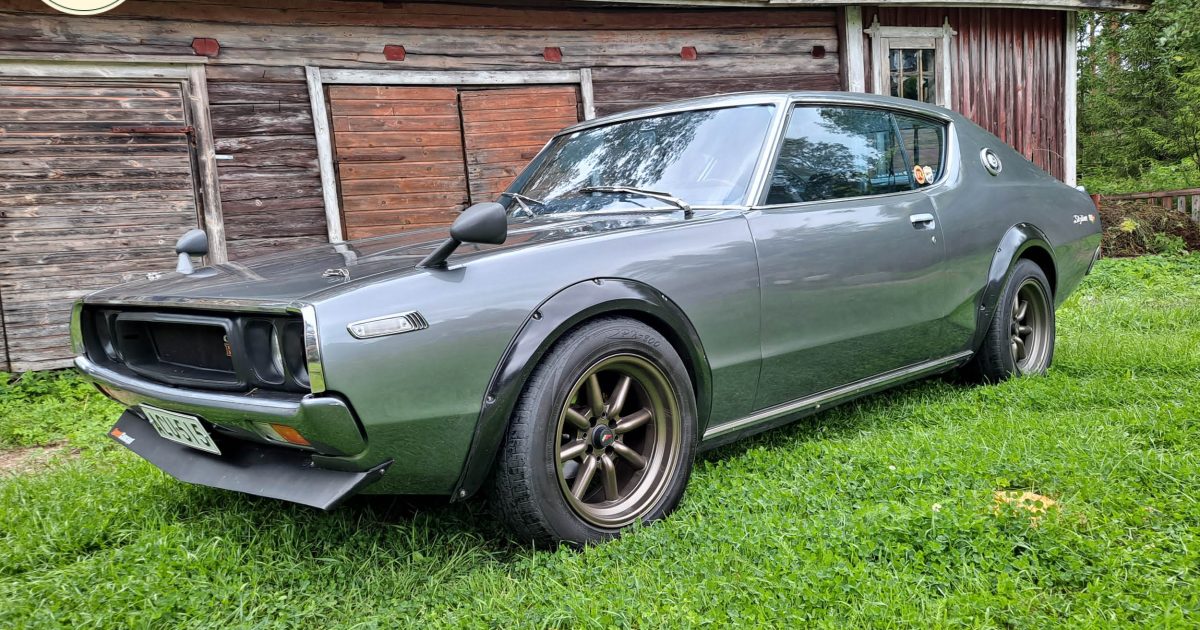 Datsun 240 kgt (skyline KenMeri), 1976 – Otso Pennala, Joensuu