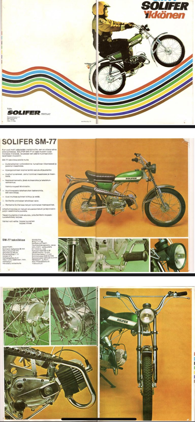 Solifer SM, 1977 – Jari Ukonsaari, Parhalahti – Classic Motorshow